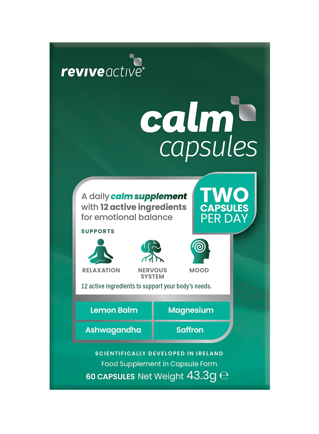 Revive Active Calm 60 Capsules – MicroBio Health™