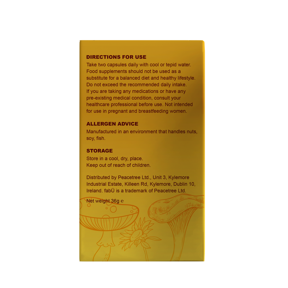 FabU Shrooms Meno & Peri 60 Capsules | MicroBio Health™