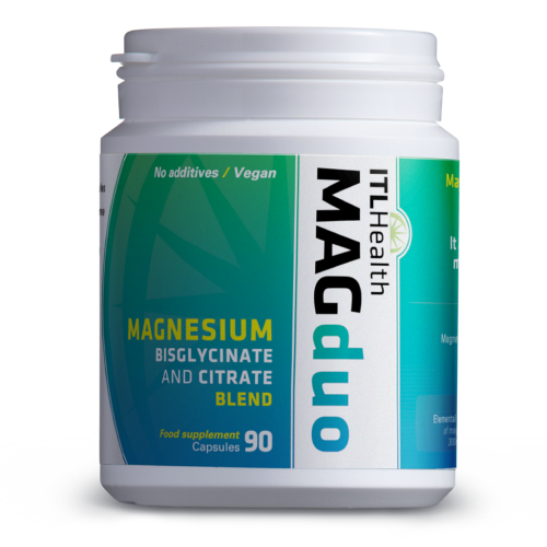 MAGduo Magnesium Bisglycinate & Citrate 60 Capsules – MicroBio Health™