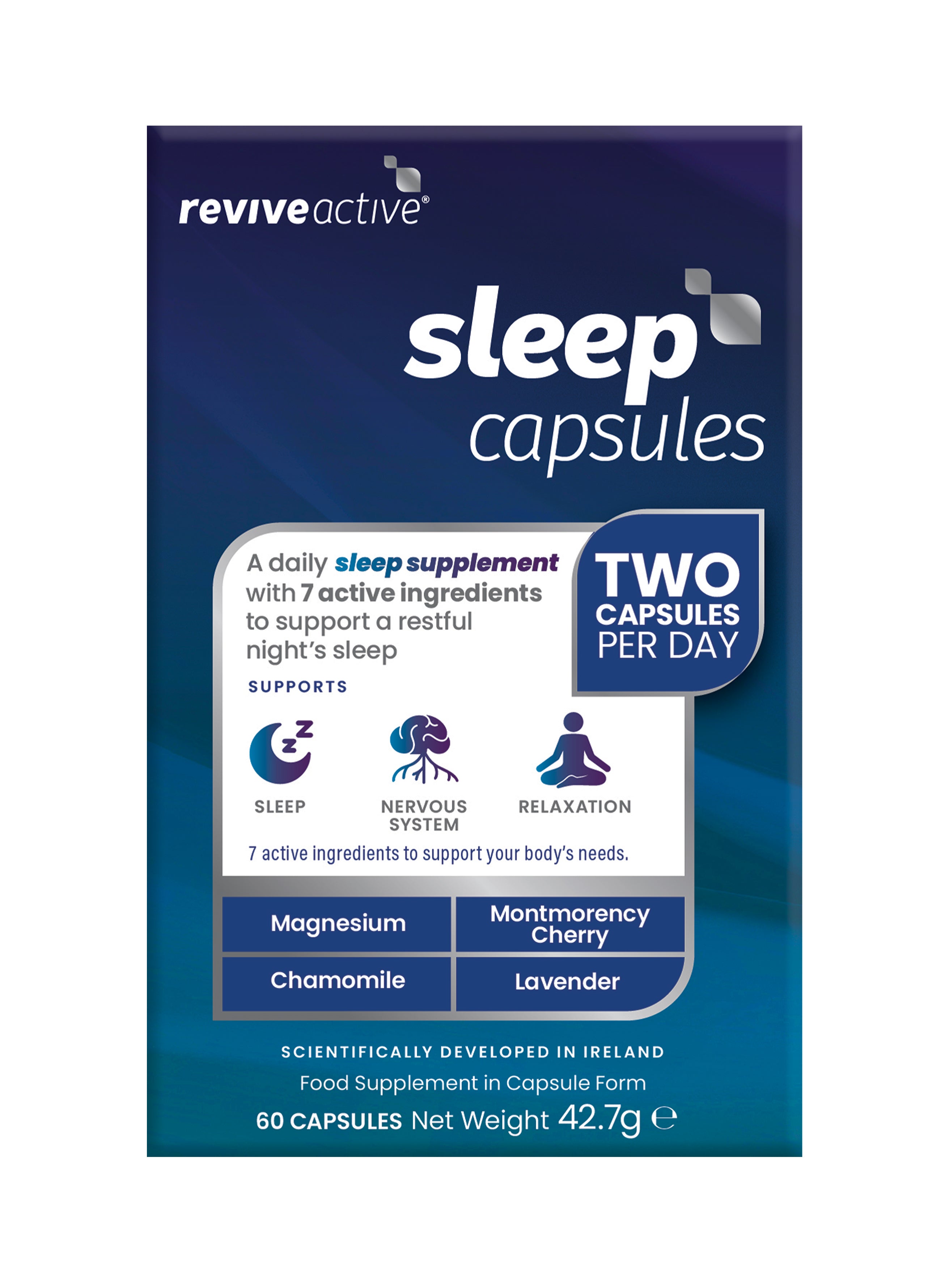 Revive Active Sleep 60 Capsules – MicroBio Health™