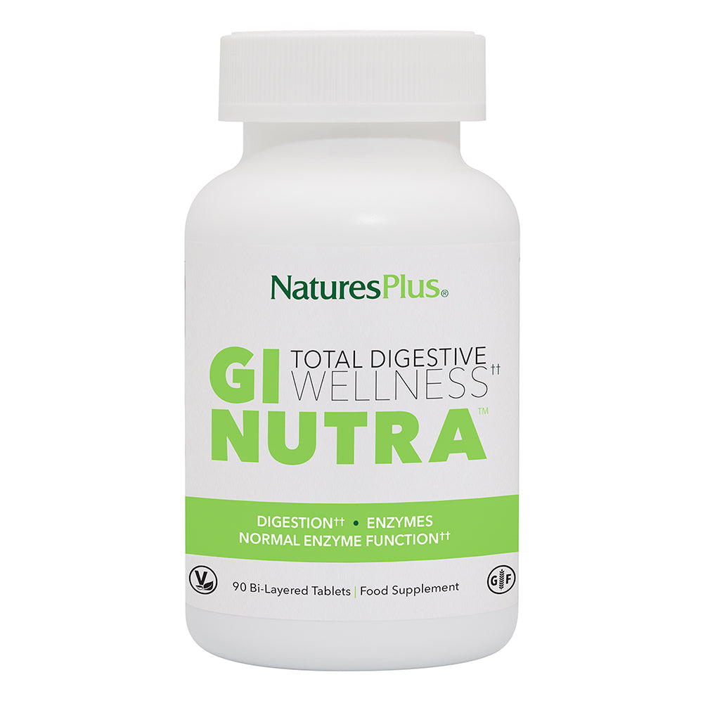 Natures Plus GI Nutra 90 Bi-Layered Tablets – MicroBio Health™