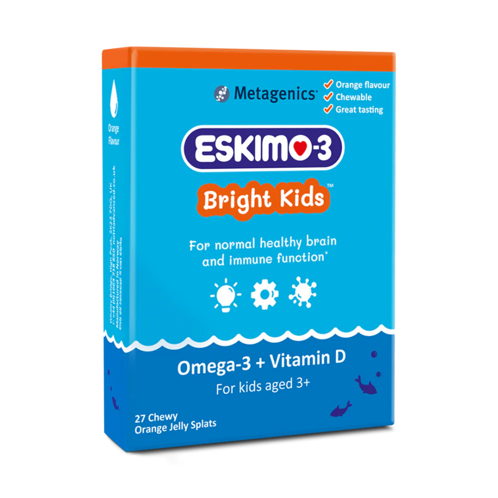 Eskimo-3 Bright Kids 27 Chewable Tablets – MicroBio Health™