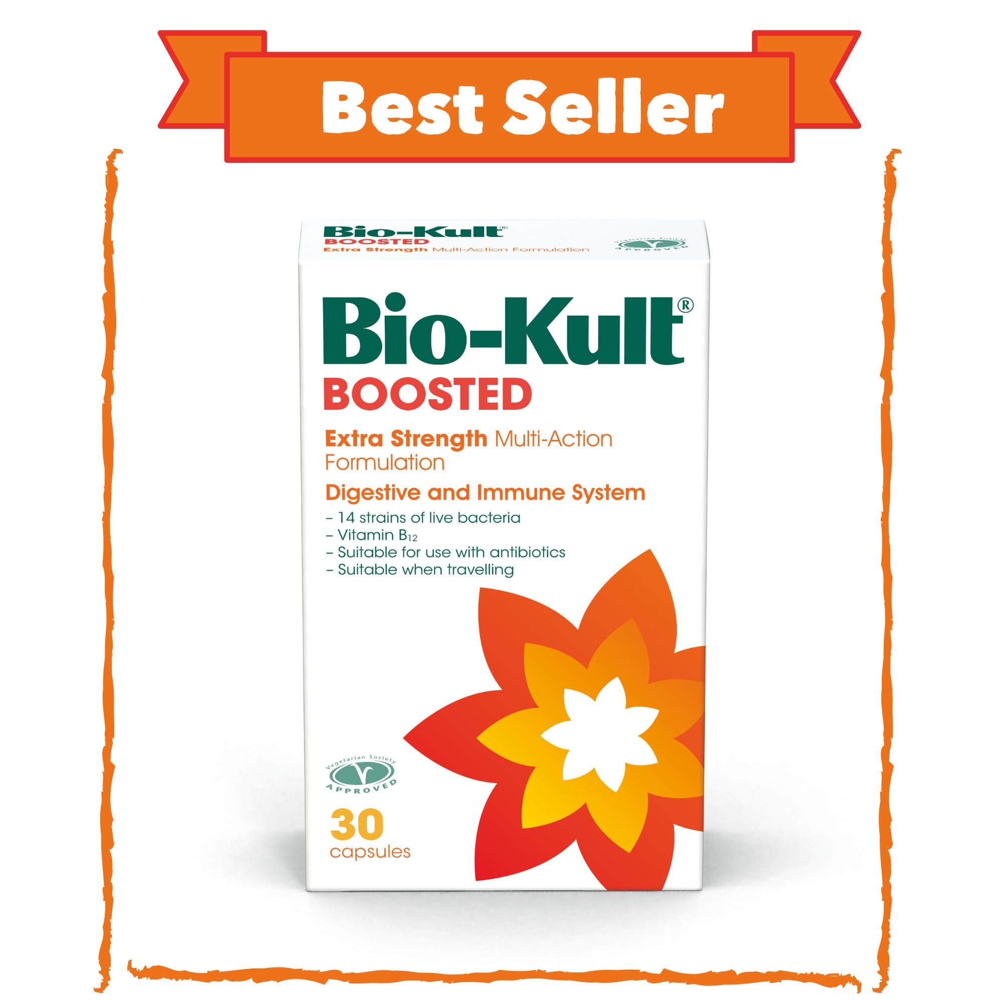 Bio-Kult Boosted Extra Strength 30 Capsules – MicroBio Health™