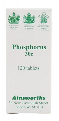 Ainsworths Phosphorus 30c 120 Tablets – MicroBio Health™