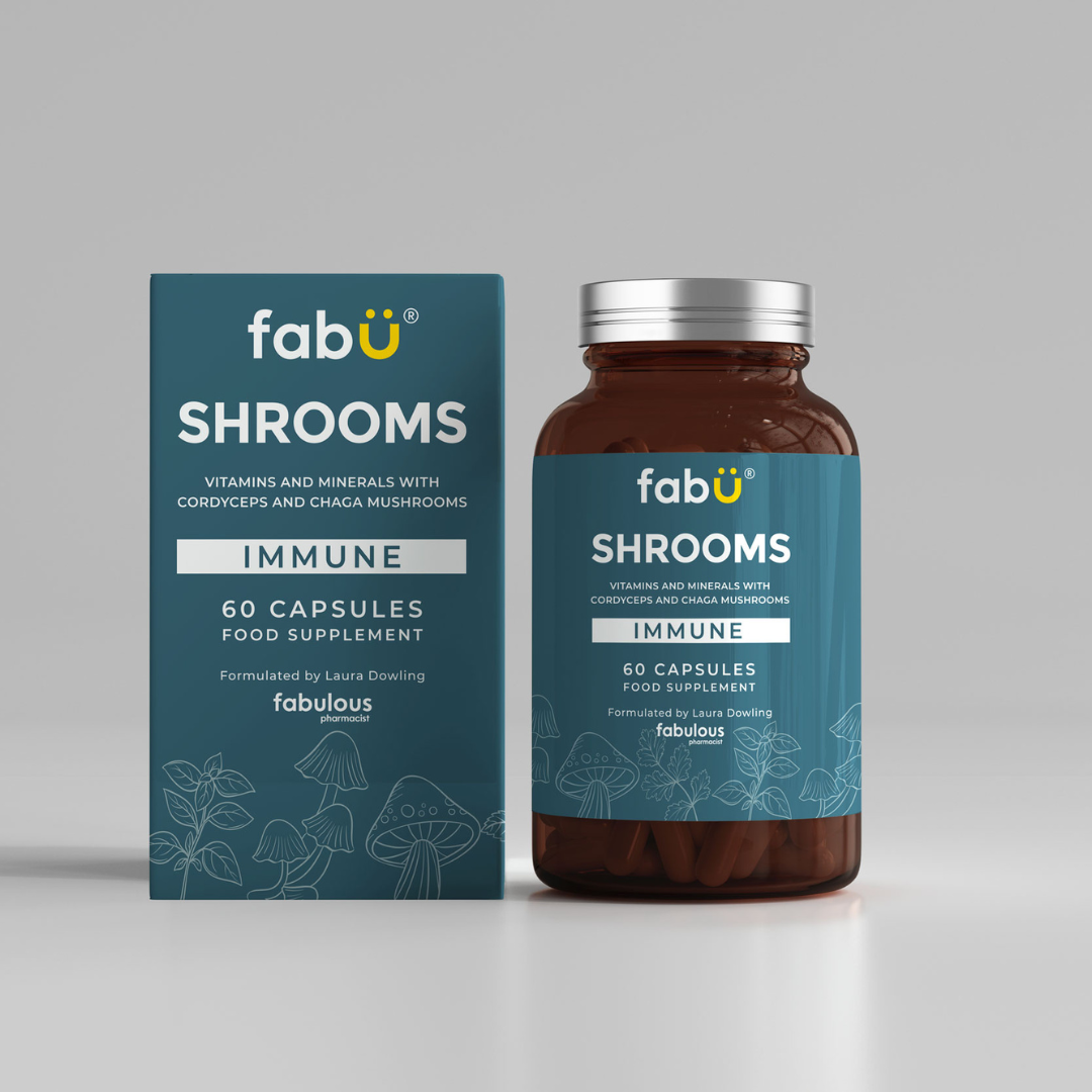 FabU Shrooms Immune 60 Capsules – MicroBio Health™