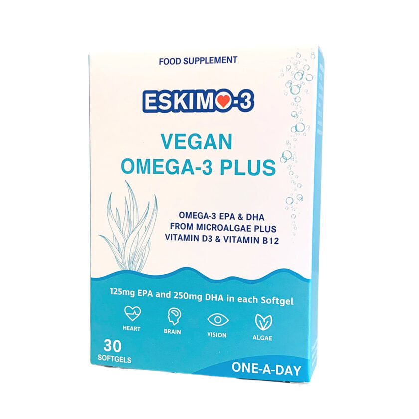 Eskimo 3 Vegan Omega 3 Plus 30 Softgels – MicroBio Health™