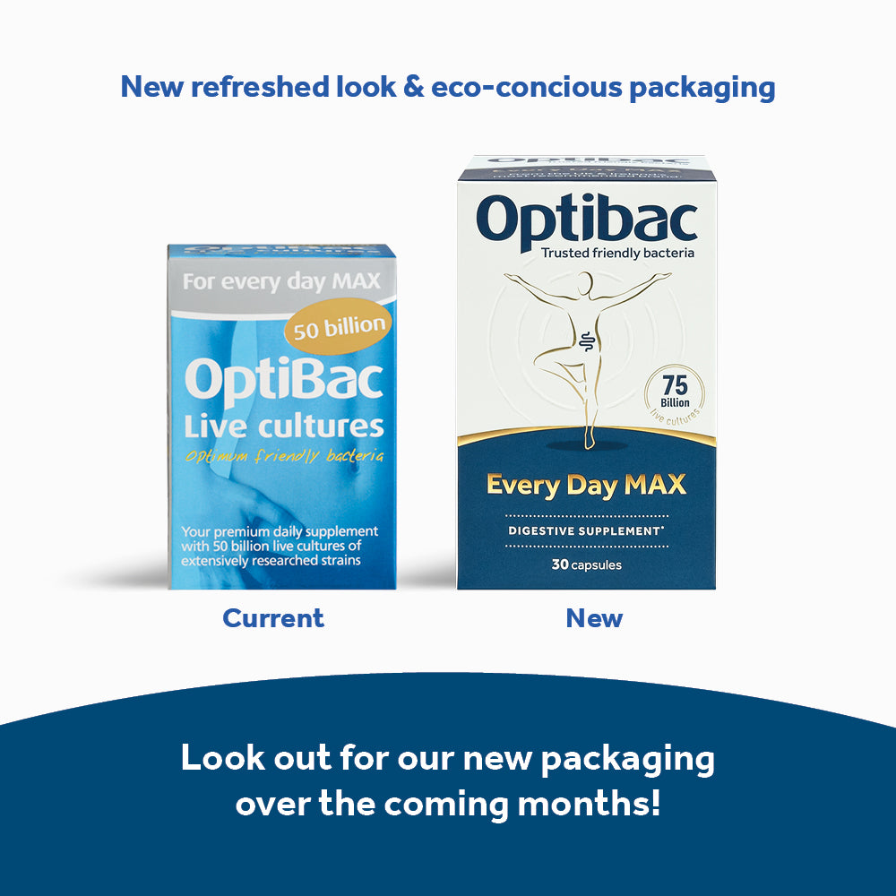 OptiBac For Every Day MAX 30 Capsules | MicroBio Health™